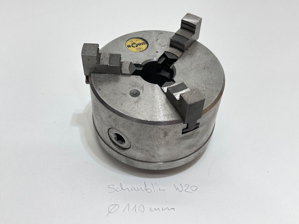 Dreibackenfutter Schaublin 102 W20 Drehbankfutter 3BF | Kaufen auf Ricardo