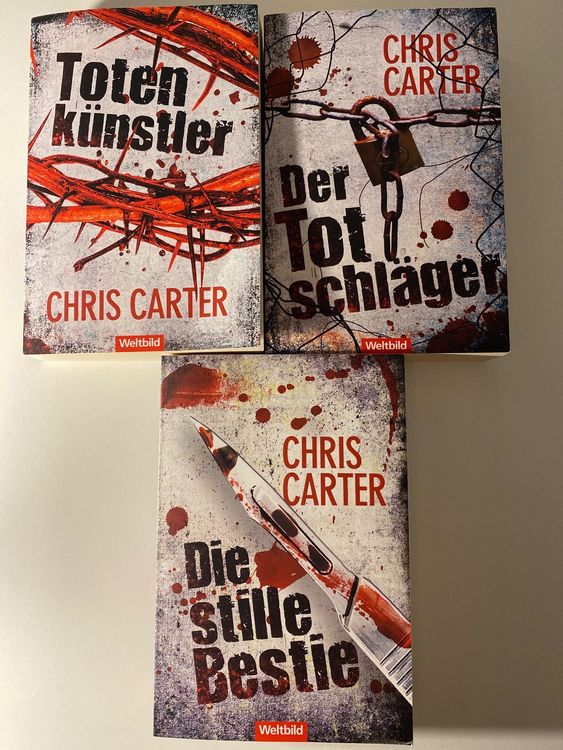 3 Thriller von Chris Cater | Kaufen auf Ricardo
