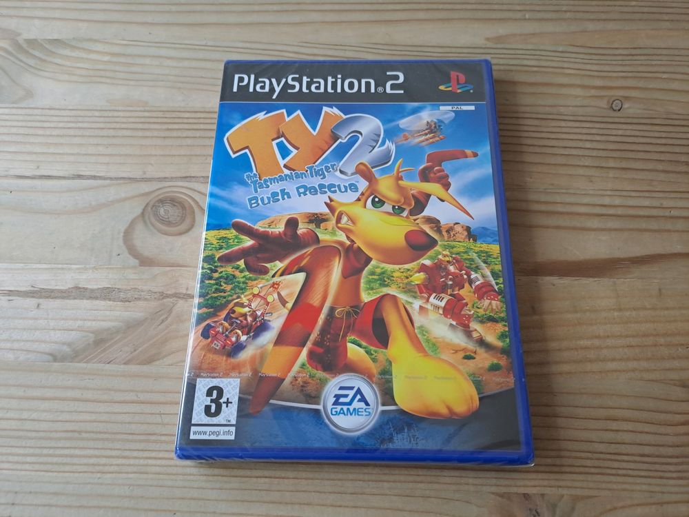 Ty 2 The Tasmanian Tiger Bush Rescure PS2 – NEU & SEALED (Neu und ...