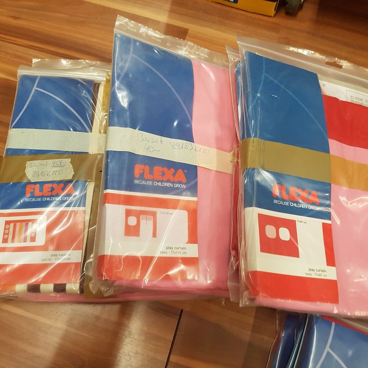 Flexa Spielvorhänge 3er Set rosa (Neu und originalverpackt) in Spiegel ...