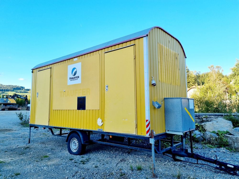 Bauwagen Platal PWE 50 A mit Gasheizung und Strom | Kaufen auf Ricardo