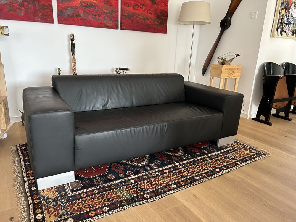 Ledersofa 2er | Kaufen auf Ricardo
