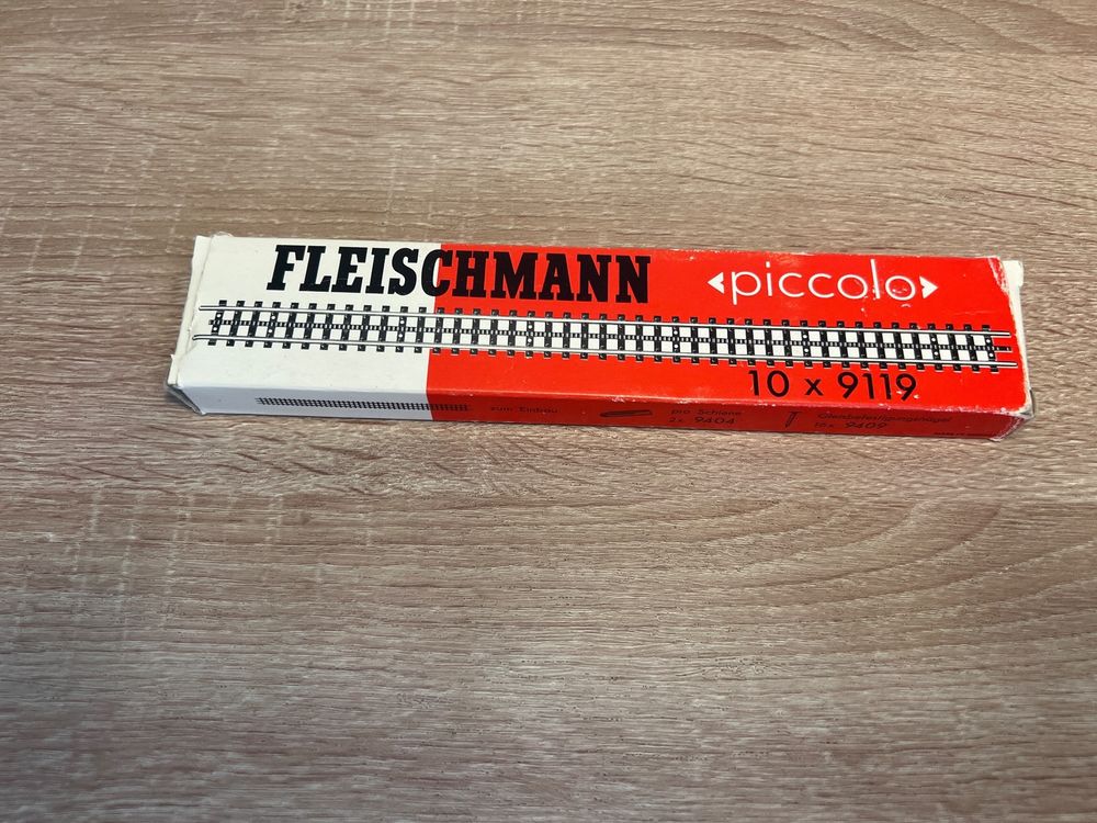 Fleischmann 9119 10 x Flexgleis N OVP NEU (Neuf avec emballage d ...
