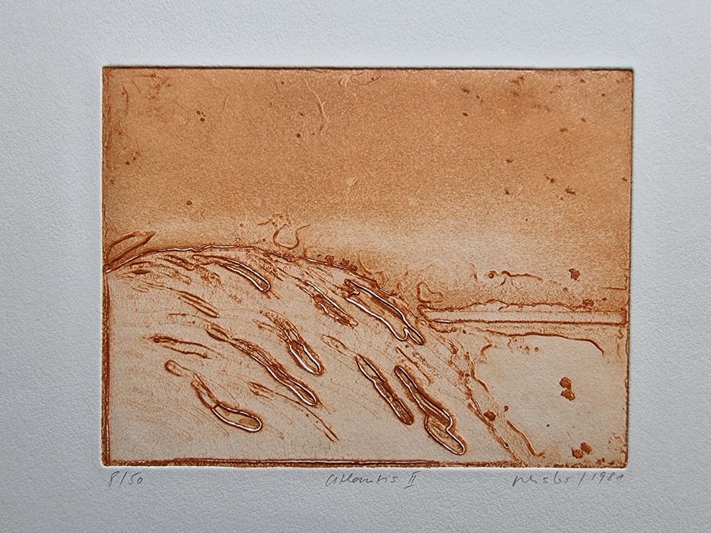 HEINZ PFISTER RADIERUNG AQUATINTA SIGNIERT NUMMERIERT (Gebraucht) in Gersau für CHF 19 – mit ...