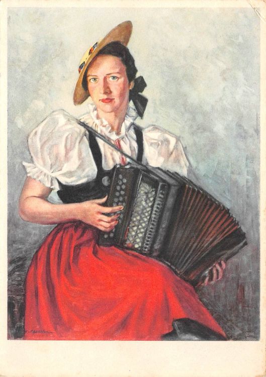 Pro Infirmis, Henri Chatillon, Handorgelspielerin | Kaufen auf Ricardo