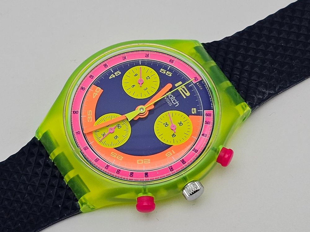 SWATCH CHRONO GRAND PRIX SCJ 101 Chronograph Quarz | Kaufen auf Ricardo