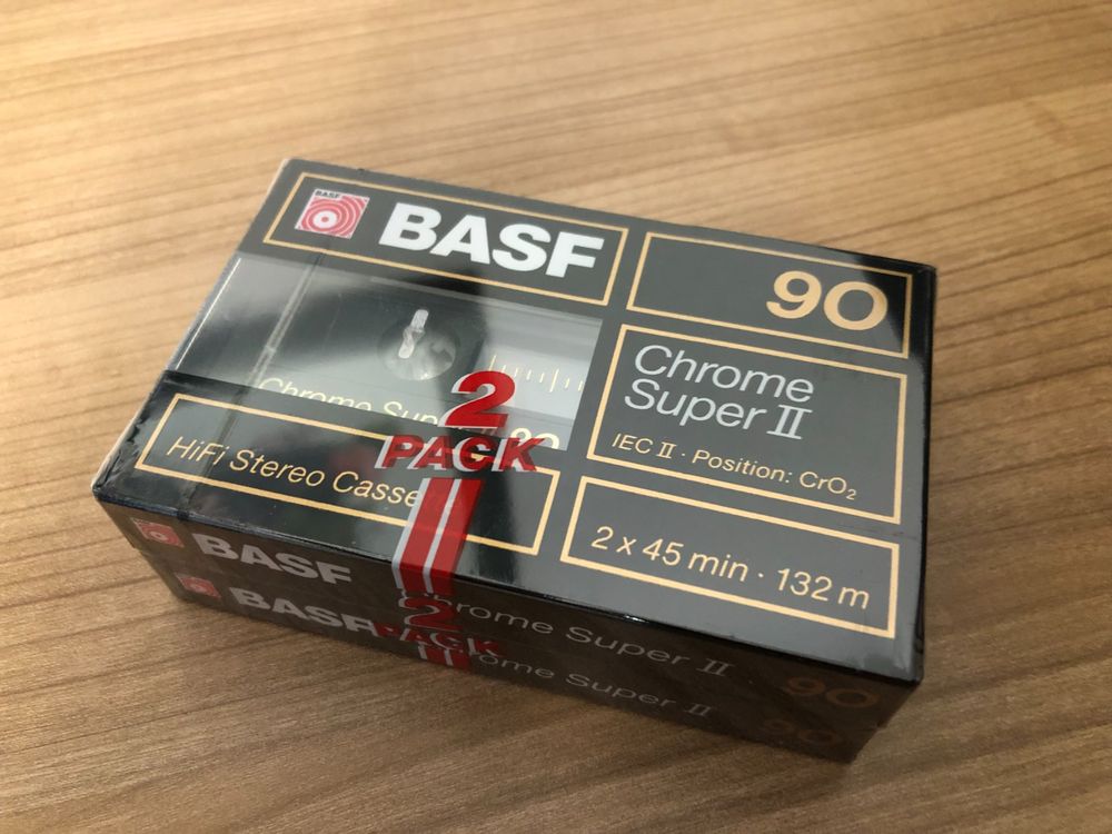 BASF Chrom Super II 90 Minuten 2-Pack NEU original (Neu und ...