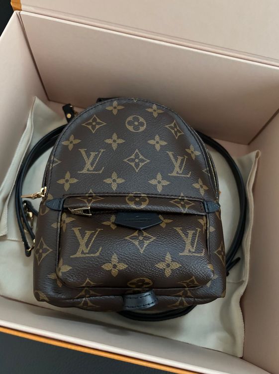 💋 Louis Vuitton Rucksack Palm Springs Mini MNG Canvas💋 (Neu (gemäss ...