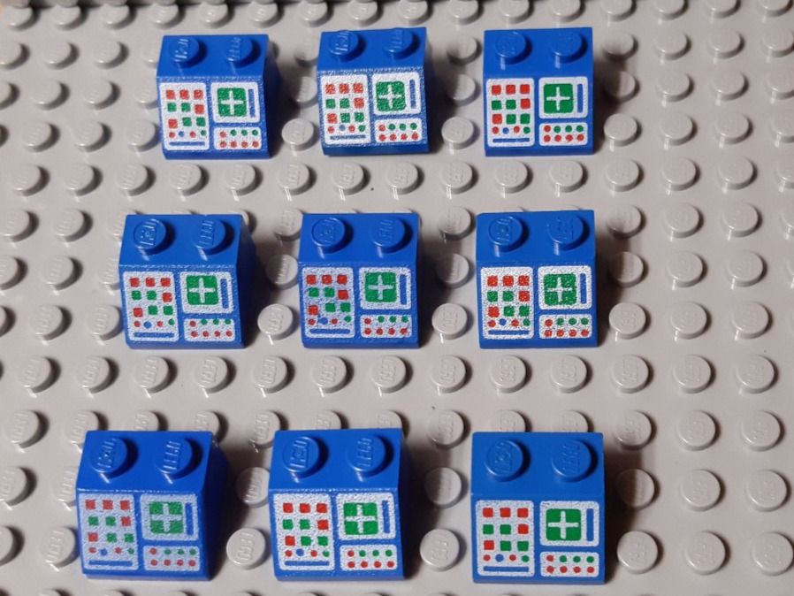 LEGO - 9x Slope Computer Panel - 3039p34 | Kaufen auf Ricardo