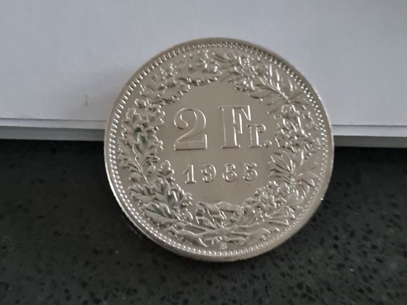 2 Schweizer Franken in Silber 1965 | Kaufen auf Ricardo