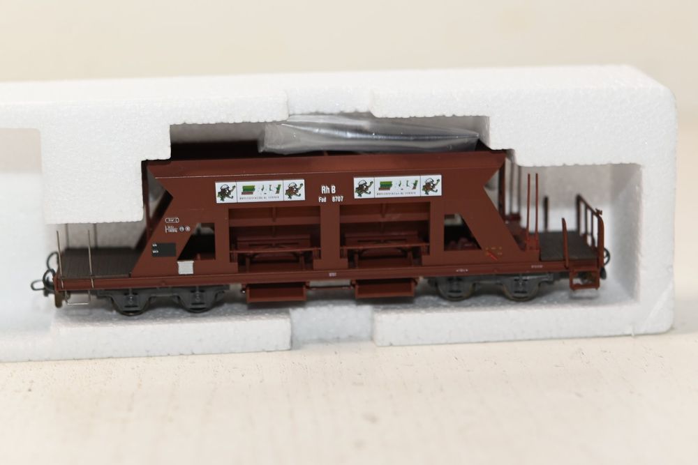 RhB Kiestransportwagen Fad 8702 Bemo HOm mit OVP (Gebraucht) in Laupen ...