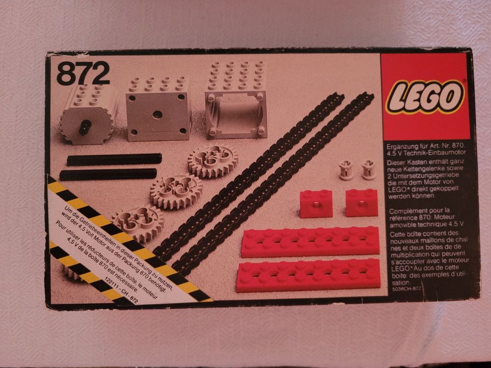 LEGO Technic 872 (Gebraucht) in Mörschwil für CHF 1 – mit Lieferung auf ...