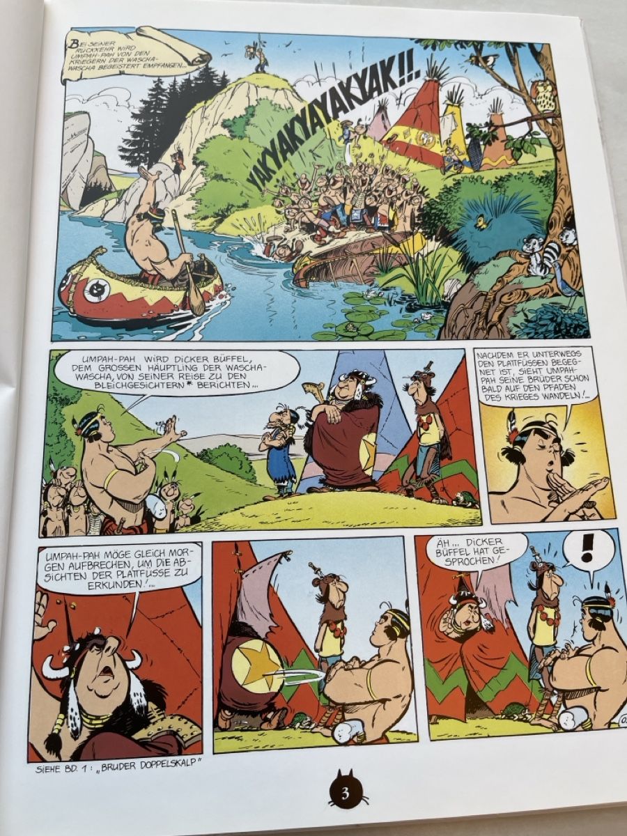 Umpah-Pah Comic, Band 2, Die Rothaut, Goscinny/Uderzo (Neu (gemäss ...