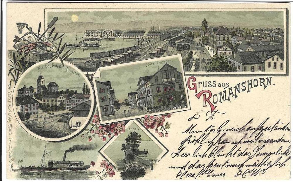 Gruss aus Romanshorn, Litho (Gebraucht) in Wildhaus für CHF 12 – mit ...