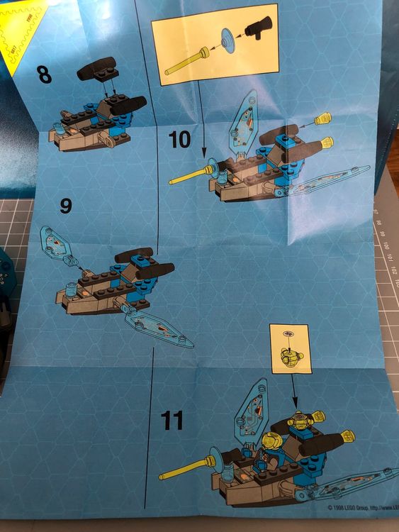 Lego Space System 6817 Beta Buzzer mit Bauanleitung (Gebraucht) in für ...