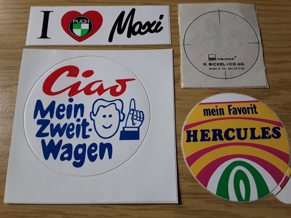 Sticker Vintage - Töffli - Ciao/Maxi etc | Kaufen auf Ricardo