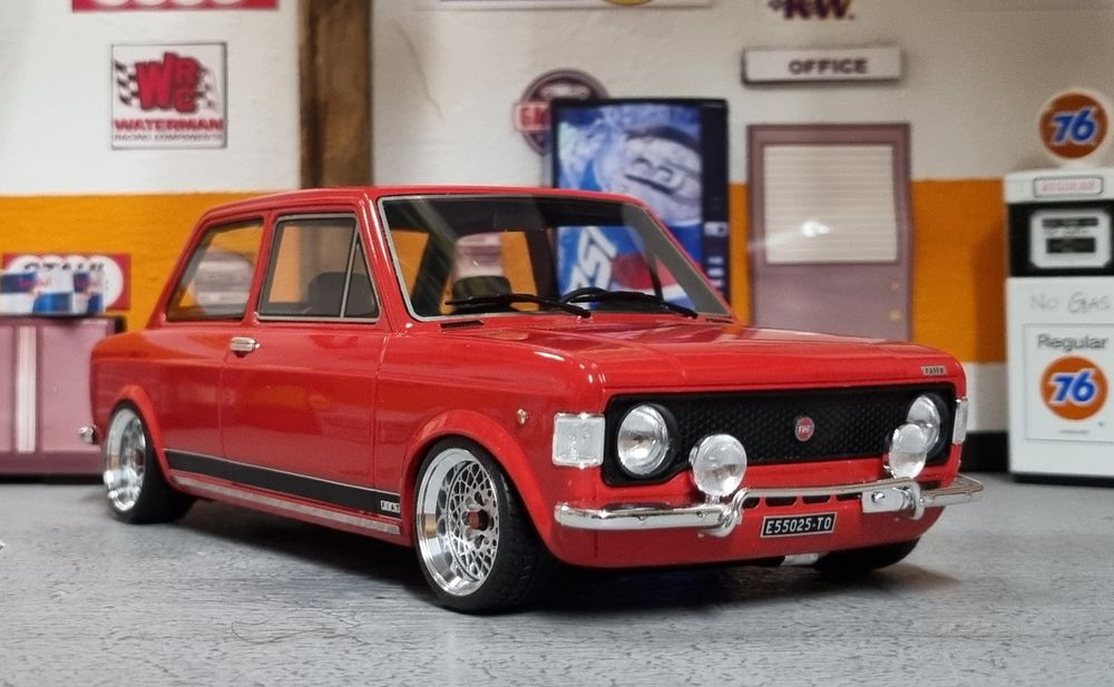 1/18 Fiat 128 Rally 1300 1971 Umbau Tuning Laudoracing | Kaufen auf Ricardo