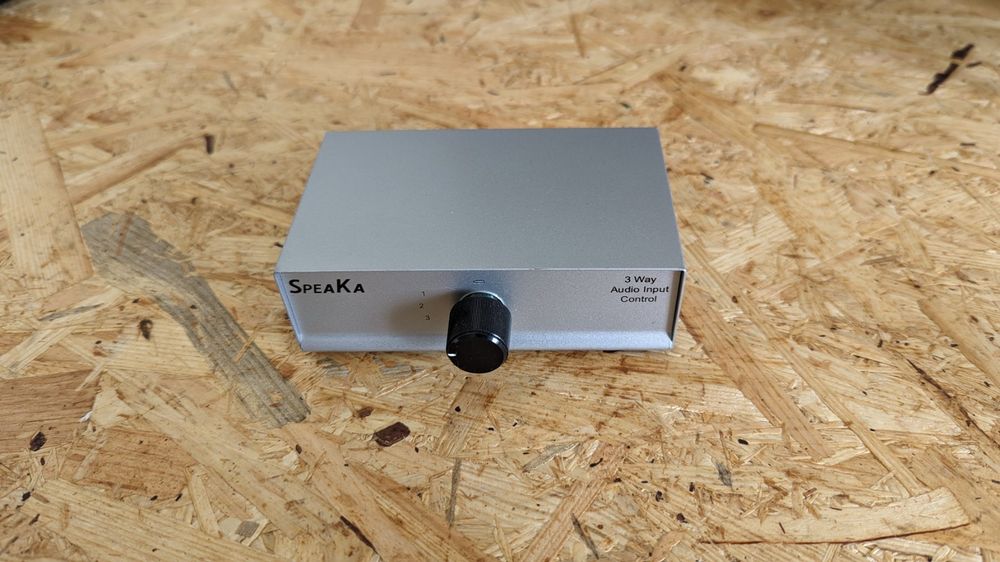 Speaka 3 Way Audio Input Control | Kaufen auf Ricardo