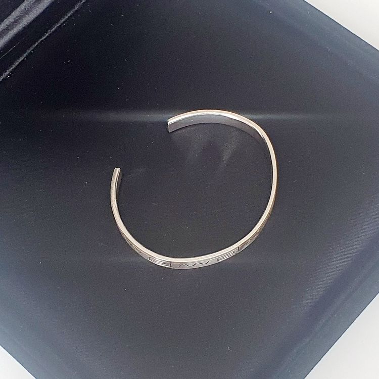 Vintage Armreif aus 925 Silber mit speziellem Muster, Top! (Gebraucht ...