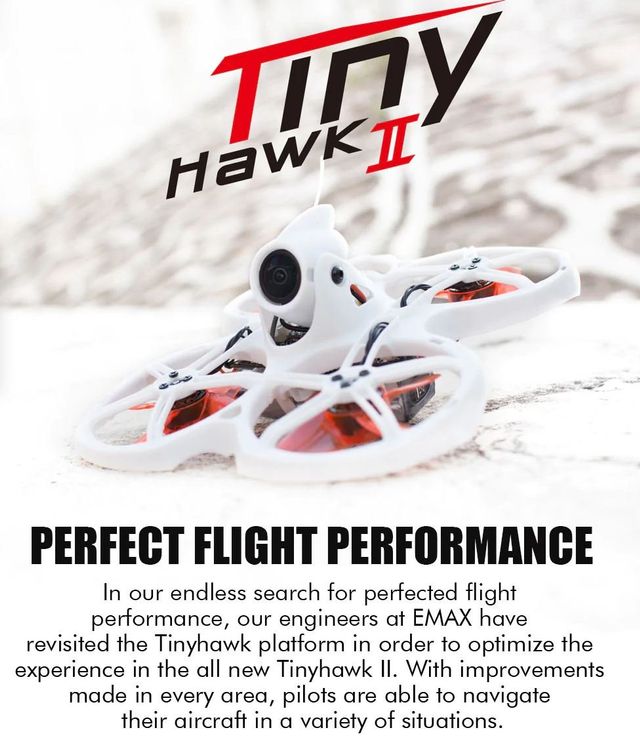 Drone EMAX Tinyhawk II RTF Kit - inkl. Controller & Goggles (Neu und ...