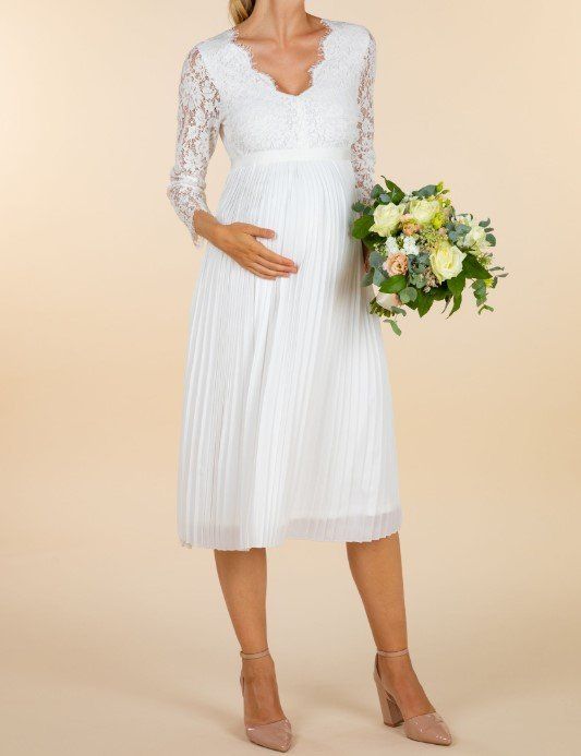 MAMARELLA Umstandskleid / Brautkleid Gr. 42 (17820) (Neu und ...