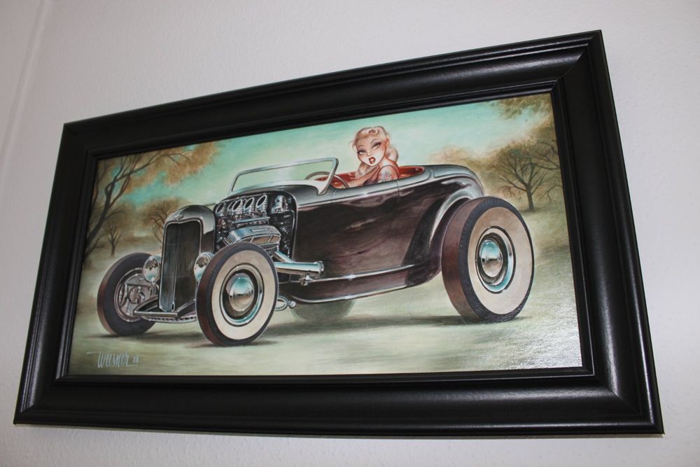 Keith Weesner Original Hot Rod Gemälde - Unikat 1932 er Ford (Neu ...