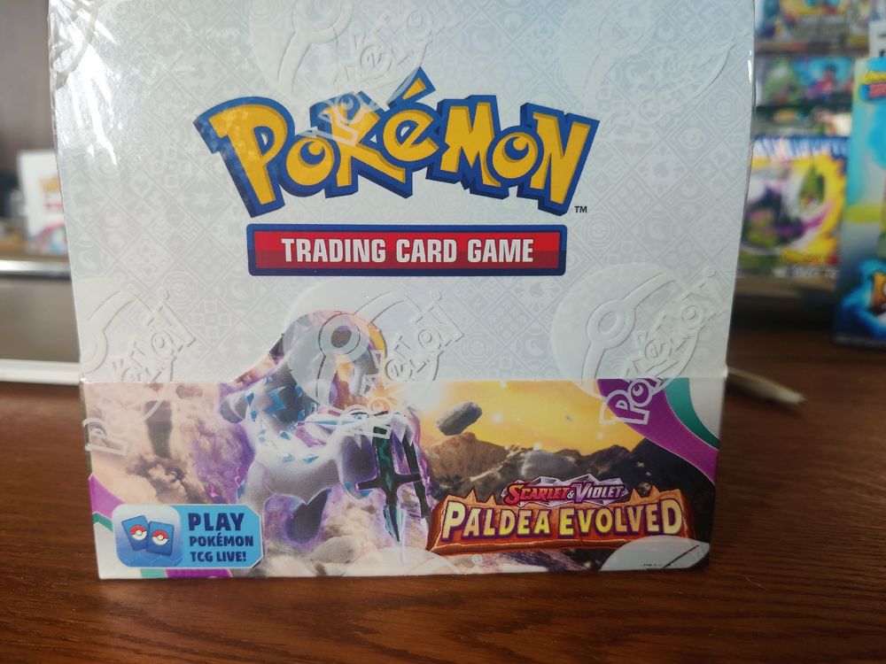 Pokemon Trading Card Game Paldea Evolved Display Englisch | Kaufen auf ...