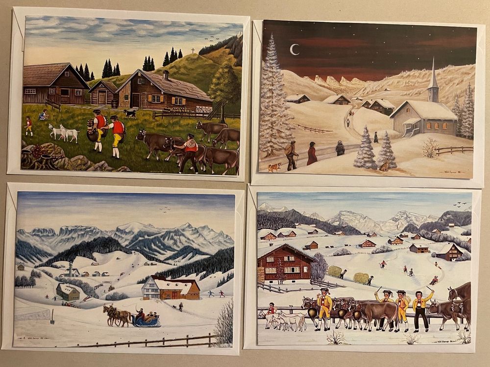 4 Karten von Willi Forrer | Kaufen auf Ricardo