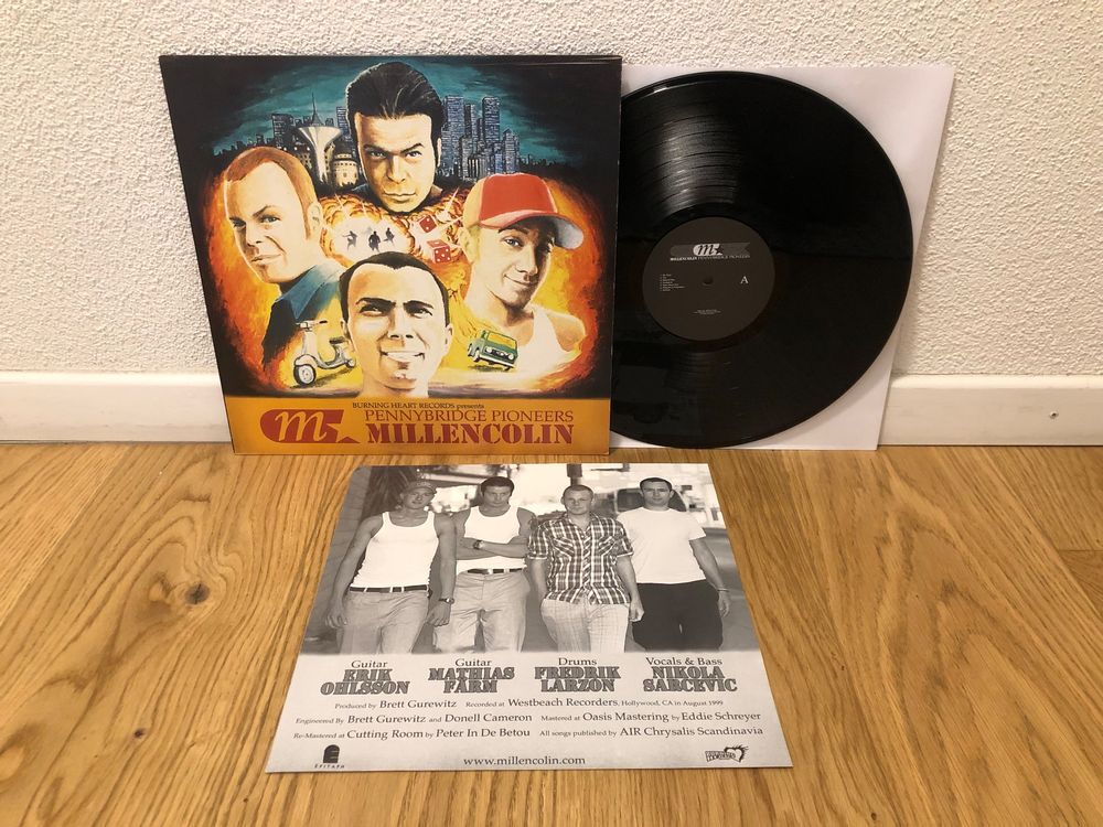 MILLENCOLIN - PENNYBRIDGE PIONEERS LP ORIG EU 2000 PUNK ROCK (Gebraucht ...