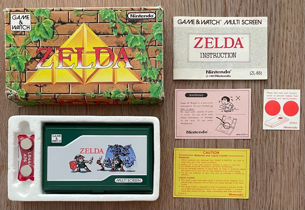 GAME & WATCH Spiel ZELDA (ZL-65) OVP Komplett (Gebraucht) in bonstetten für CHF 399 – mit ...