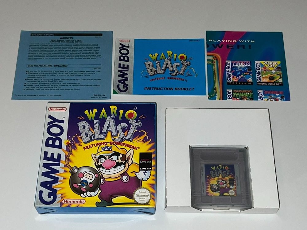 GB Spiel - Wario Blast Featuring Bomberman (OVP) - Top! (Gebraucht) in ...