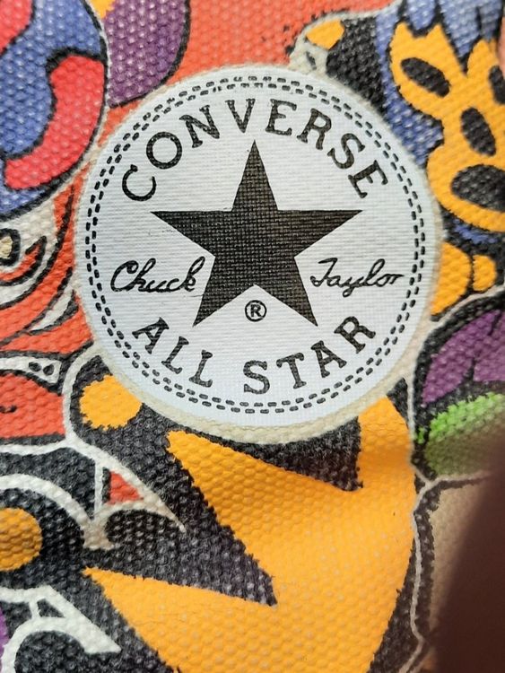 CONVERSE All Star Chuck Taylor Sticker Graffiti Print Gr. 45 (Neu ...