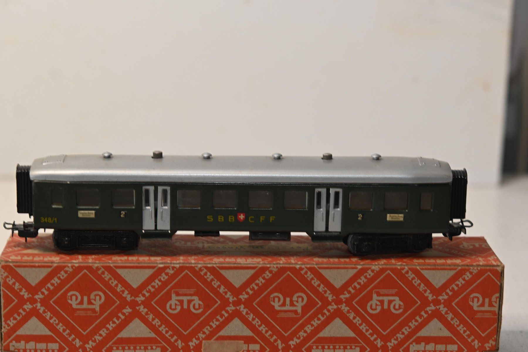 Märklin H0 348/1 SBB CFF Wagen, Top Zustand, Rarität (Gebraucht) in ...