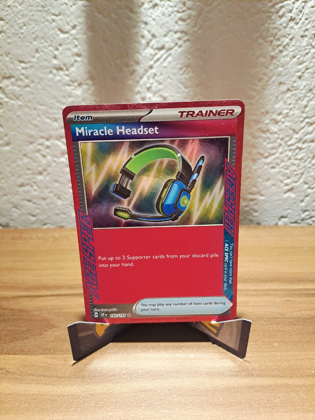 Miracle Headset Ace Spec 183/191 Surging Sparks (Neuf (Voir description ...