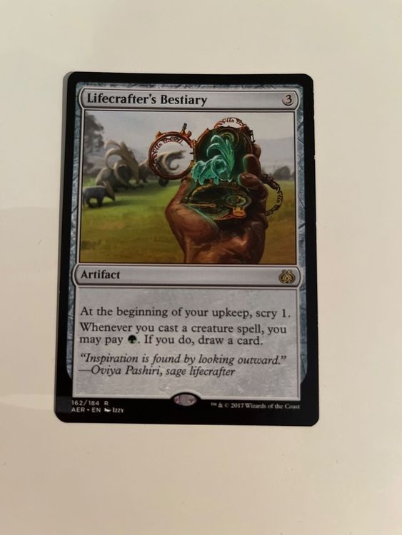 1 x Lifecrafter's Bestiary MtG Magic (Gebraucht) in Kriens für CHF 1 ...