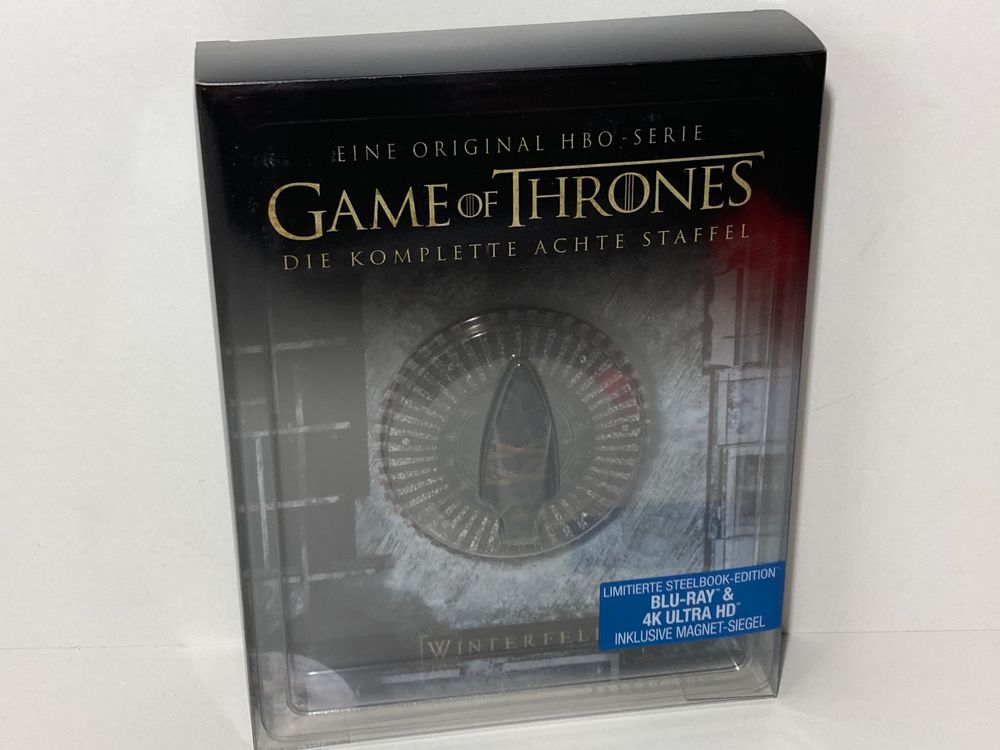 Game of Thrones Staffel 8 Blu Ray 4K Steelbook | Kaufen auf Ricardo