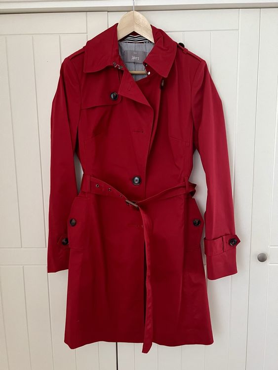 Trenchcoat rot Gr. 36 S (Neu (gemäss Beschreibung)) in Rüschlikon für ...