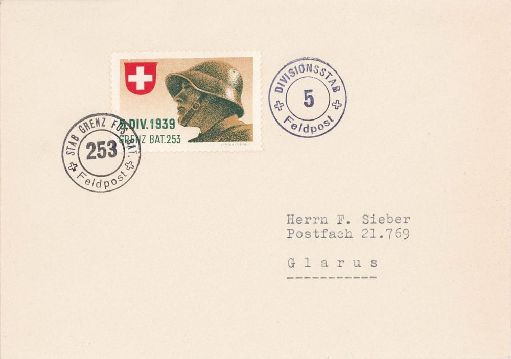 Feldpost mit ...... Grenztruppen (Gebraucht) in Bazenheid für CHF 1.5 – mit Lieferung auf ...