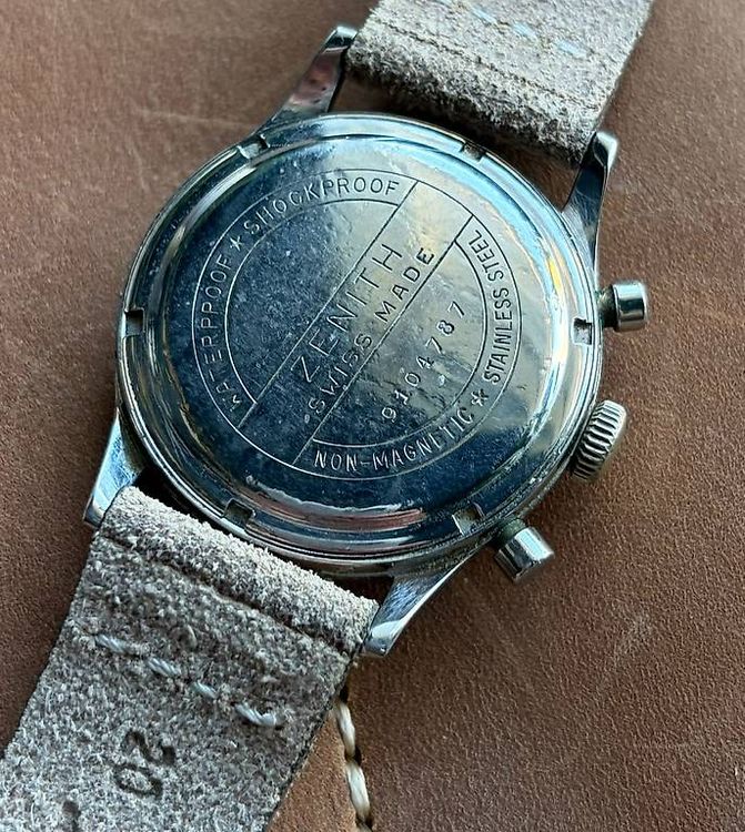 Zenith 143-6 chrono, Yugoslavian air force, Tropical dial (Gebraucht ...