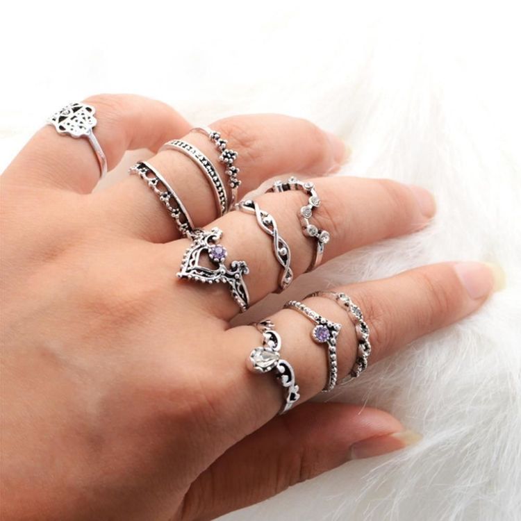 Vintage Fingerringe verstellbarer Ringe | Kaufen auf Ricardo