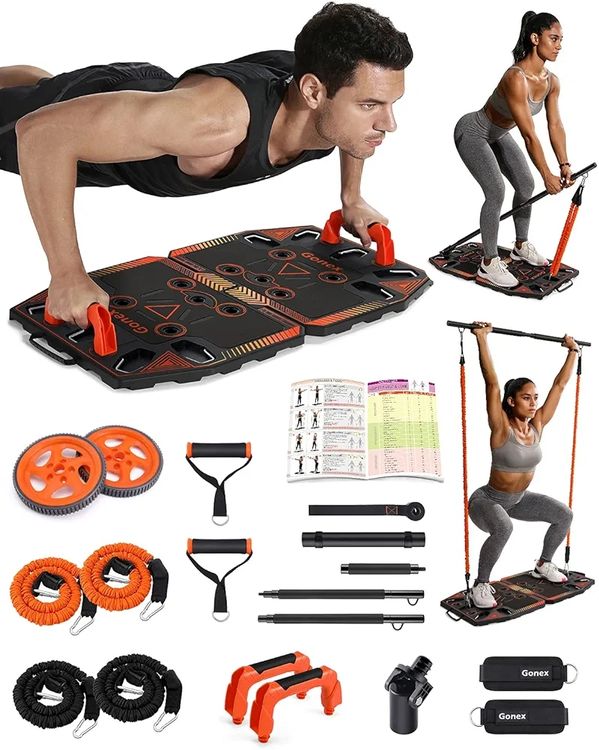 Gonex Portable Home Gym Workout Equipment (Gebraucht) in Windlach für ...