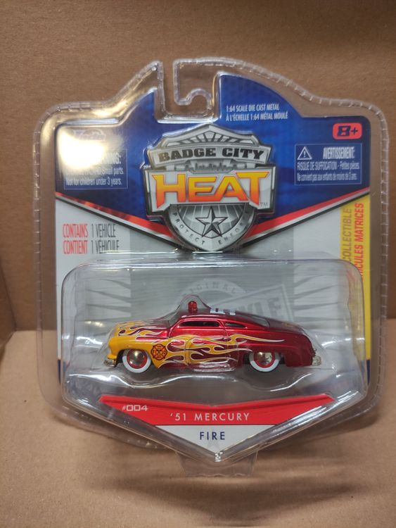 Jada Badge City Heat - '51 Mercury Fire (Neu (gemäss Beschreibung)) in ...