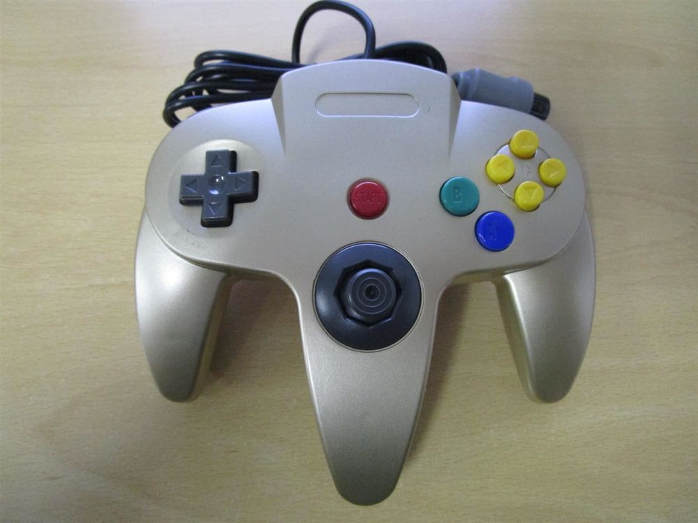 Nintendo 64 Controller-gold (Neu (gemäss Beschreibung)) in Goldau für ...