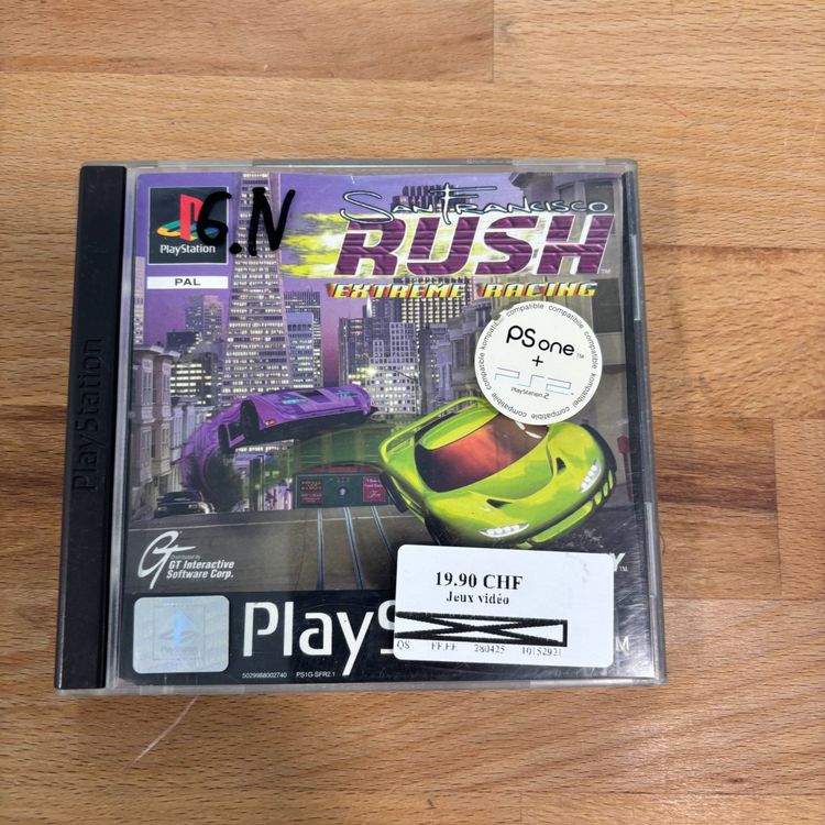 San Francisco Rush: Extreme Racing - PS1 (D'occasion) à Lausanne pour ...