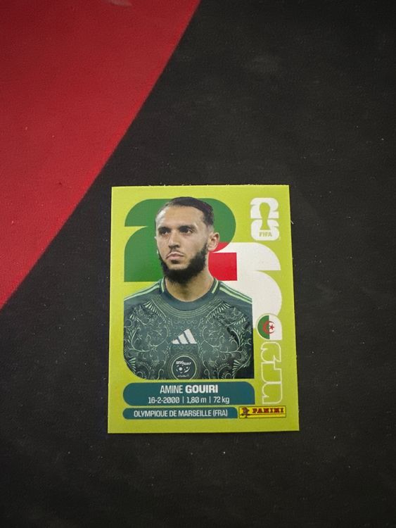 Panini FIFA WM 2026 Sticker - ALG 18 (Gebraucht) in Sulz AG für CHF 0.6 ...
