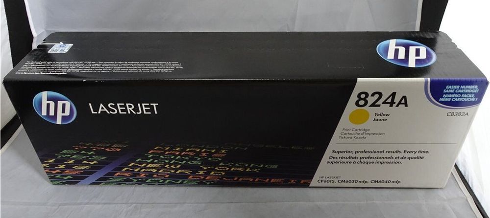 HP Color LaserJet CP6015 / CM6030 yellow Toner, 824A/CB382A (Neu und ...