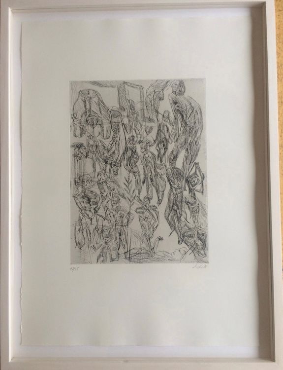 Martin Disler (1949-1996) Radierung 1988 handsigniert | Kaufen auf Ricardo