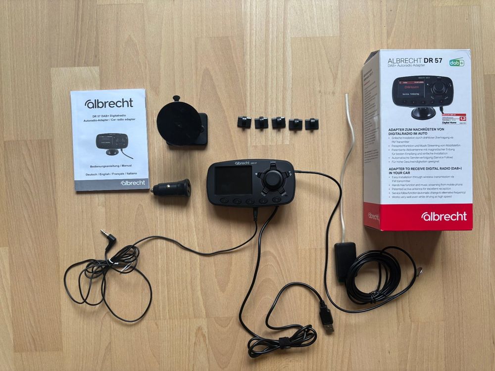 Albrecht DR 57 / DAB+ Autoradio Adapter (mit Garantie) (Gebraucht) in ...