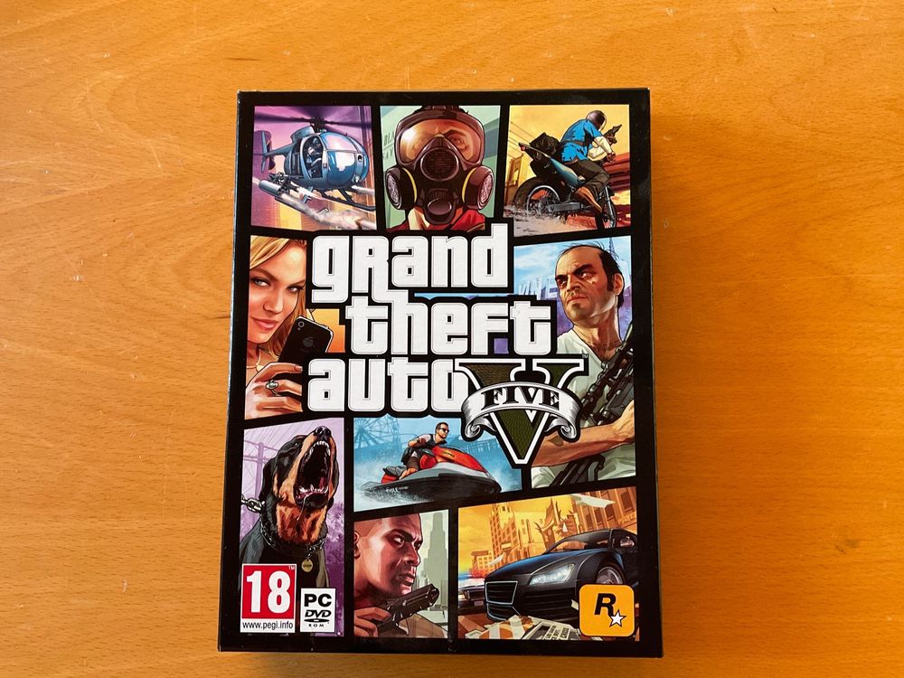 Grand Theft Auto 7er Disc Set Komplett PC (Neu (gemäss Beschreibung ...