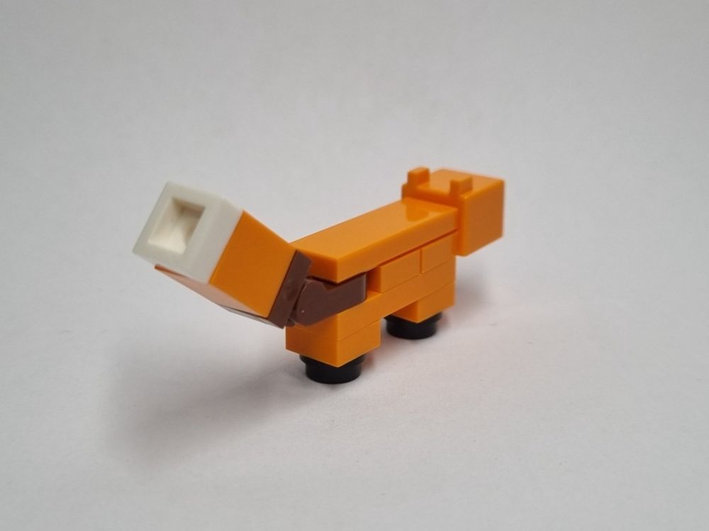 LEGO Minecraft minefox01 Minecraft Fox - Brick Built | Kaufen auf Ricardo